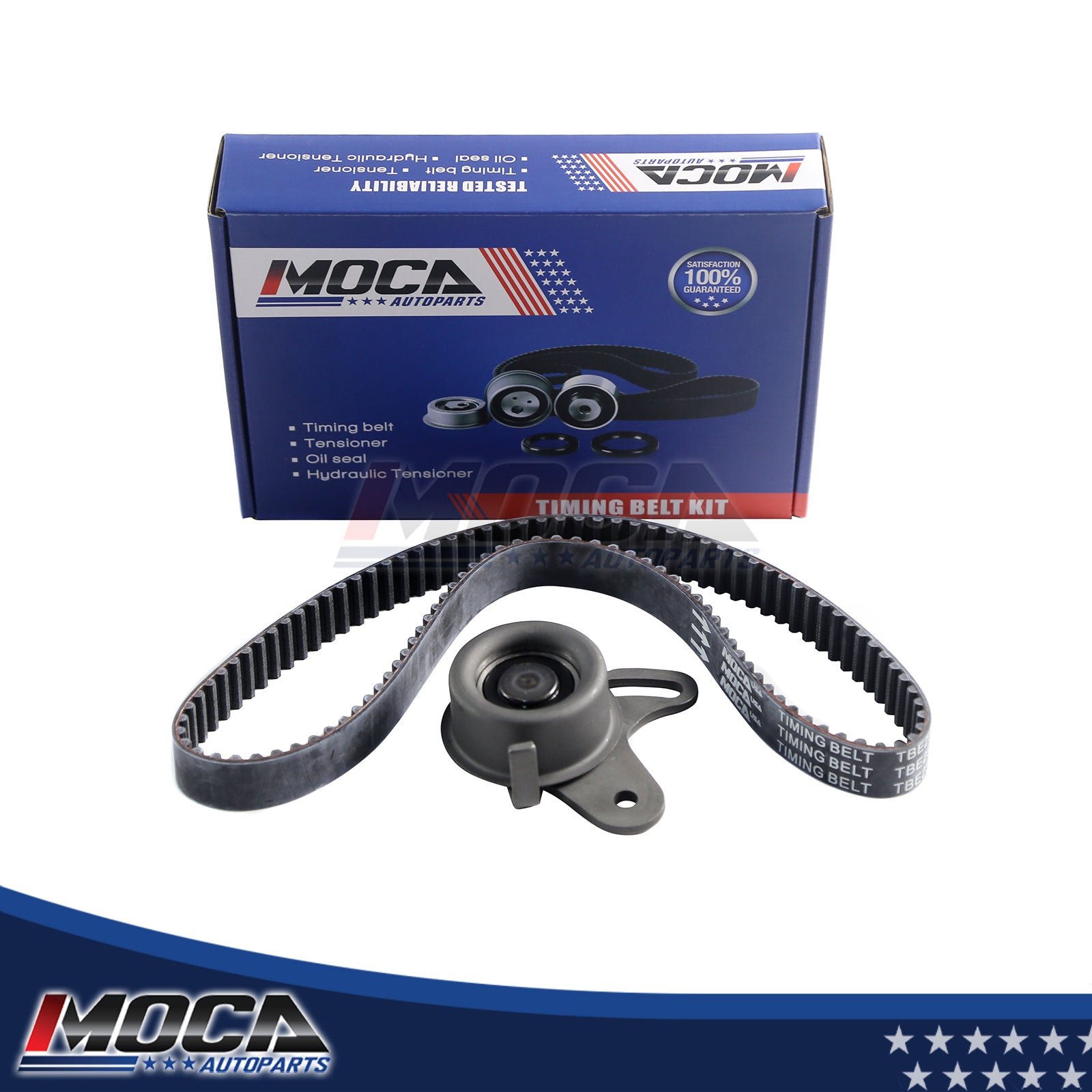 Timing Belt Kit 110 Teeth fit 00-02 Hyundai Accent 1.5L L4 Engine G4EB ...